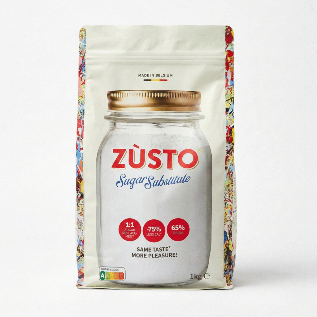 Zùsto: Revolutionary Sugar Substitute With 75% Less Calories